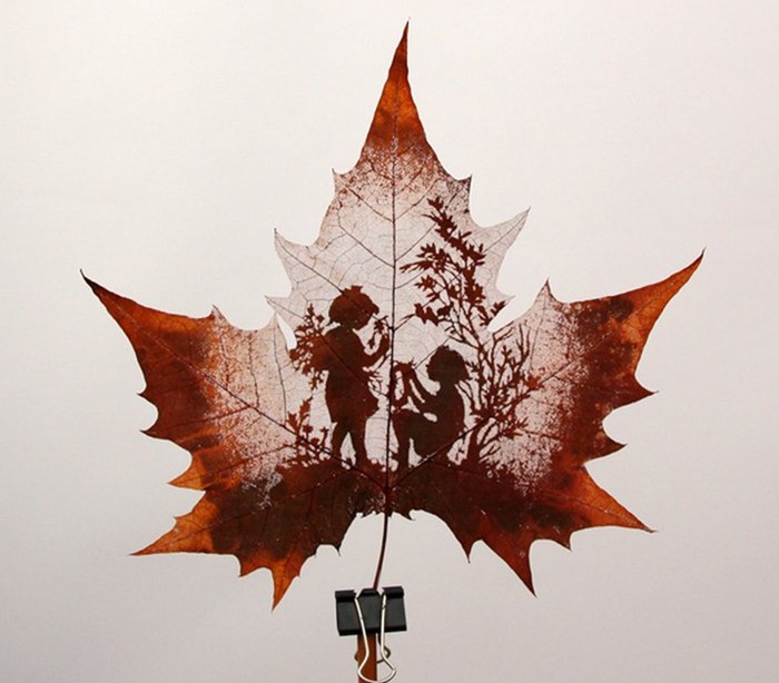 Amazing Leaf Carving Art | Amusing Planet